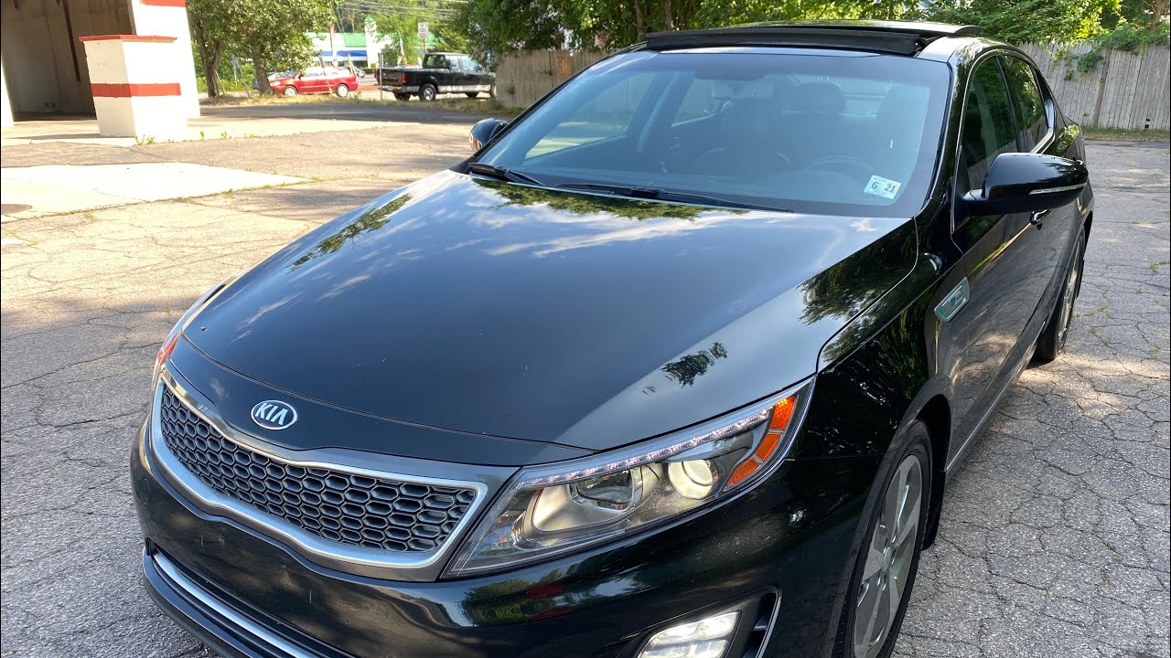 2016 Kia Optima EX Hybrid fully loaded 83k - YouTube
