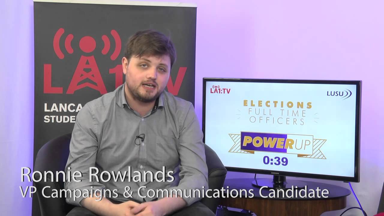 Ronnie Rowlands - Vice President (Campaigns & Communications) Candidate ...