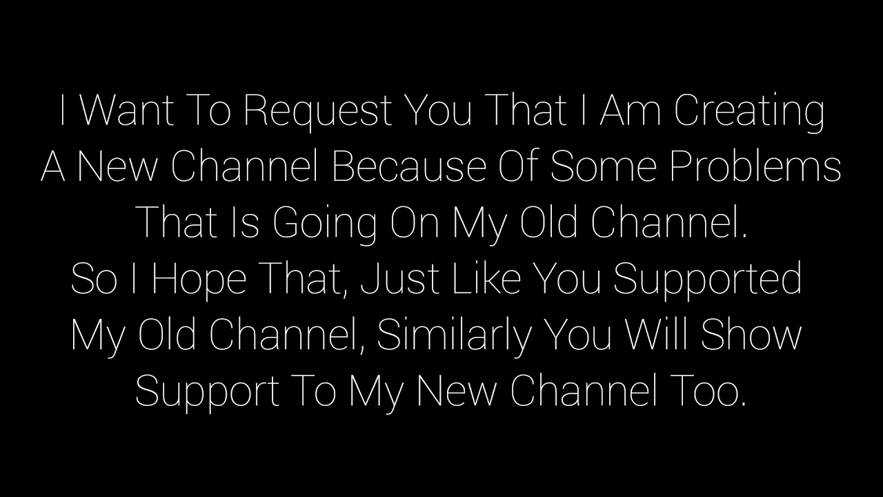 Announcement - YouTube