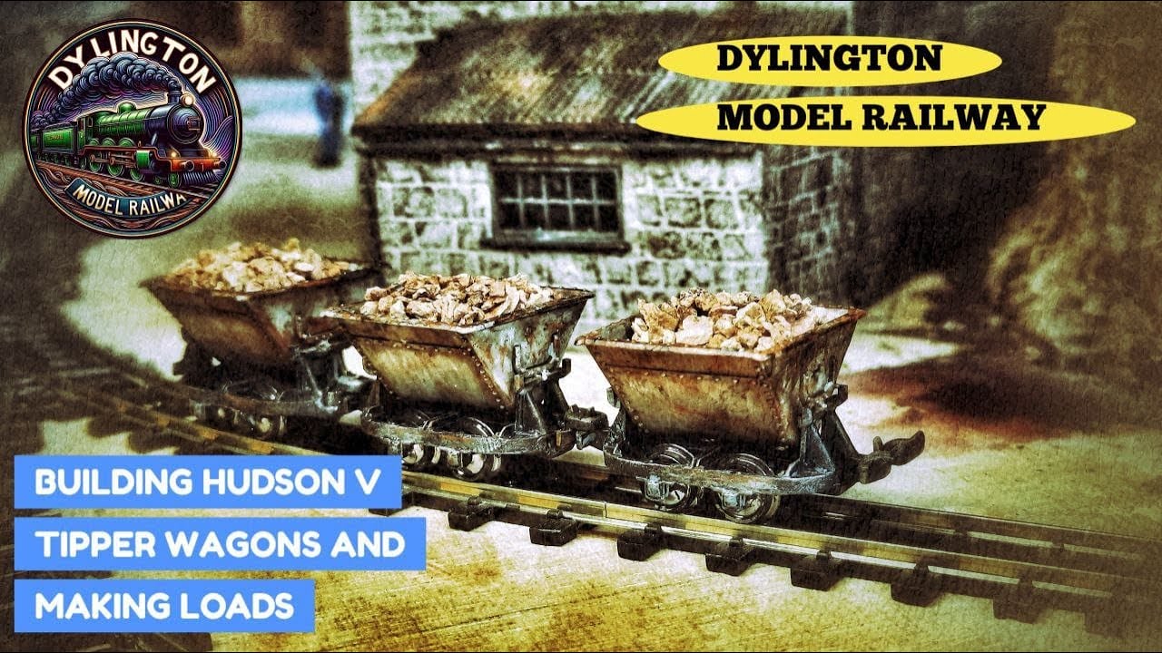 DYLINGTON MODEL RAILWAY - DYLAN'S OO9 BUILD EPISODE 13 BUILDING HUDSON ...