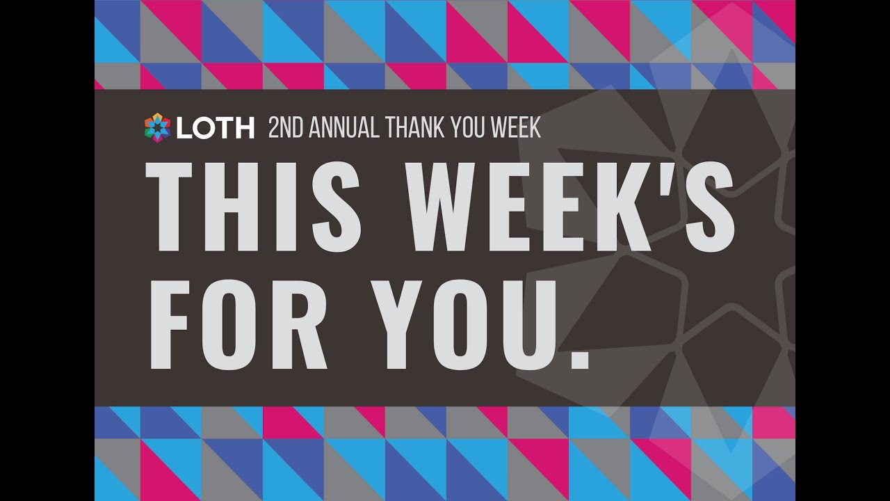 2021 Thank You Week Recap - YouTube