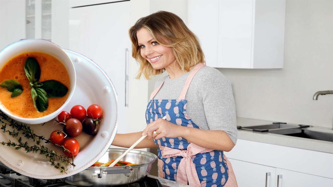 Candace Cameron Bure in The Kitchen with Candace | TOMATO SOUP made by ...