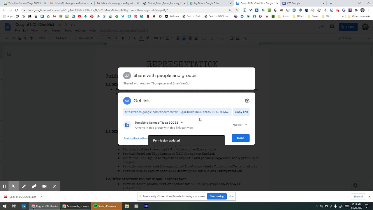 Make Docs viewable to all on Sites - YouTube
