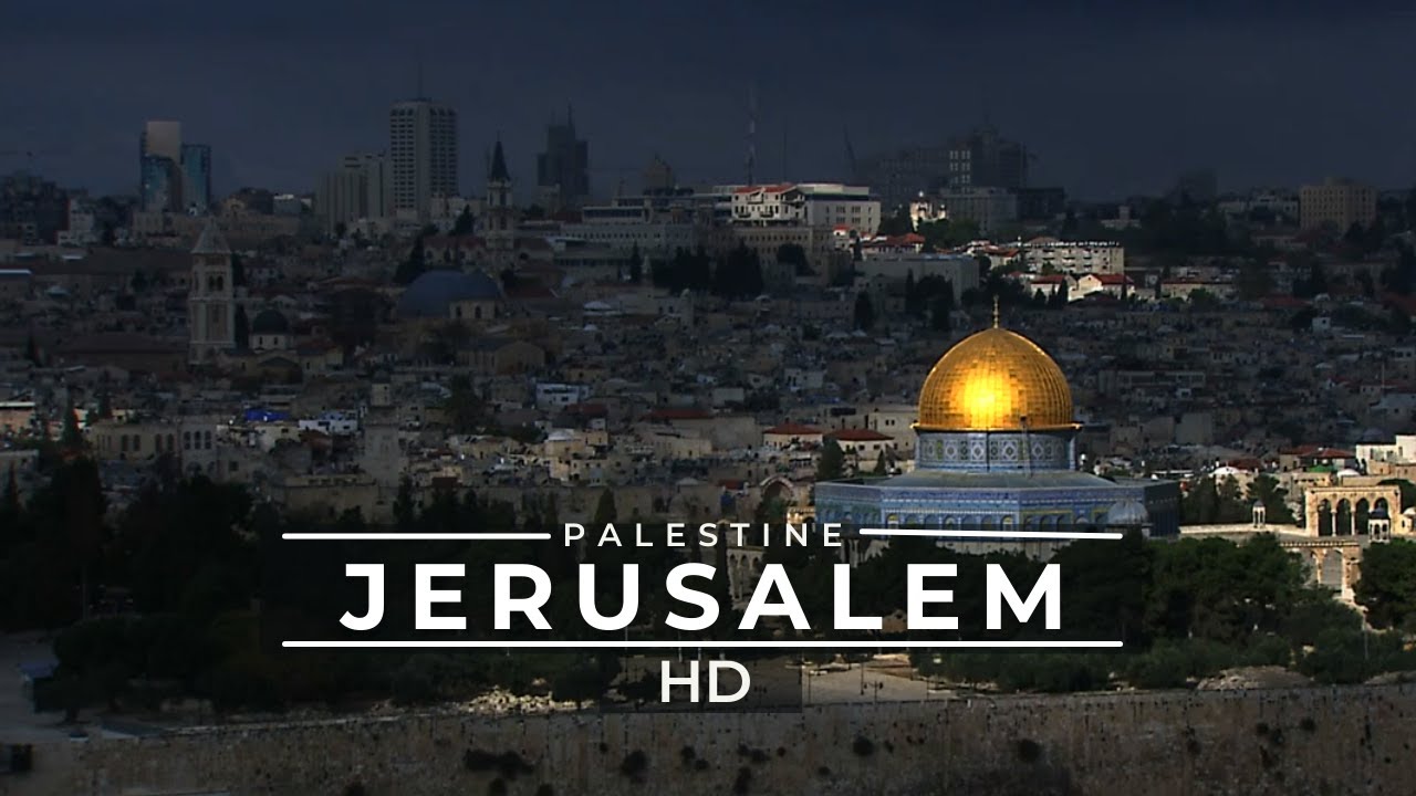 Jerusalem Palestine 🇵🇸 HD Drone & Street Views - YouTube