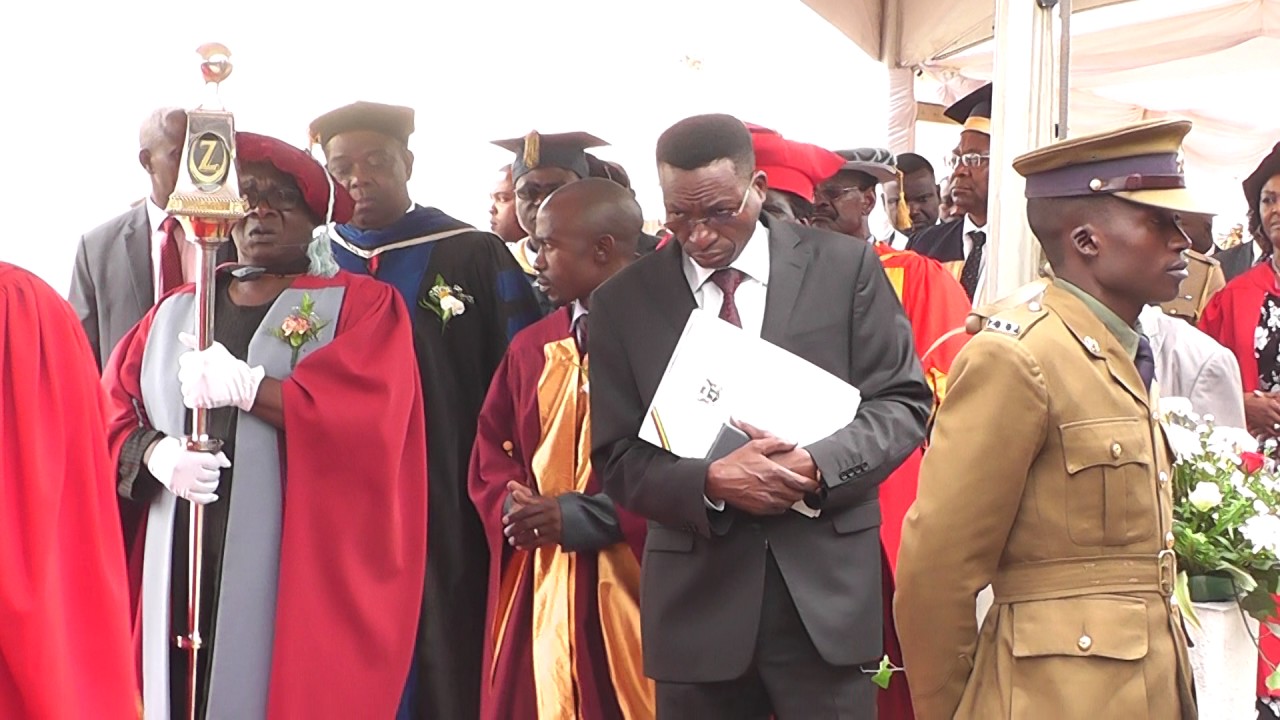Zimbabwe Open University 2016 Graduation Procession - YouTube