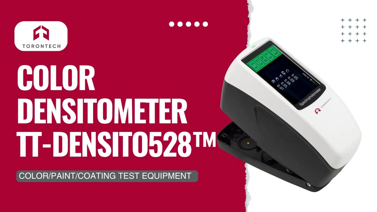Color Densitometer TT-Densito528™ | Torontech.com - YouTube