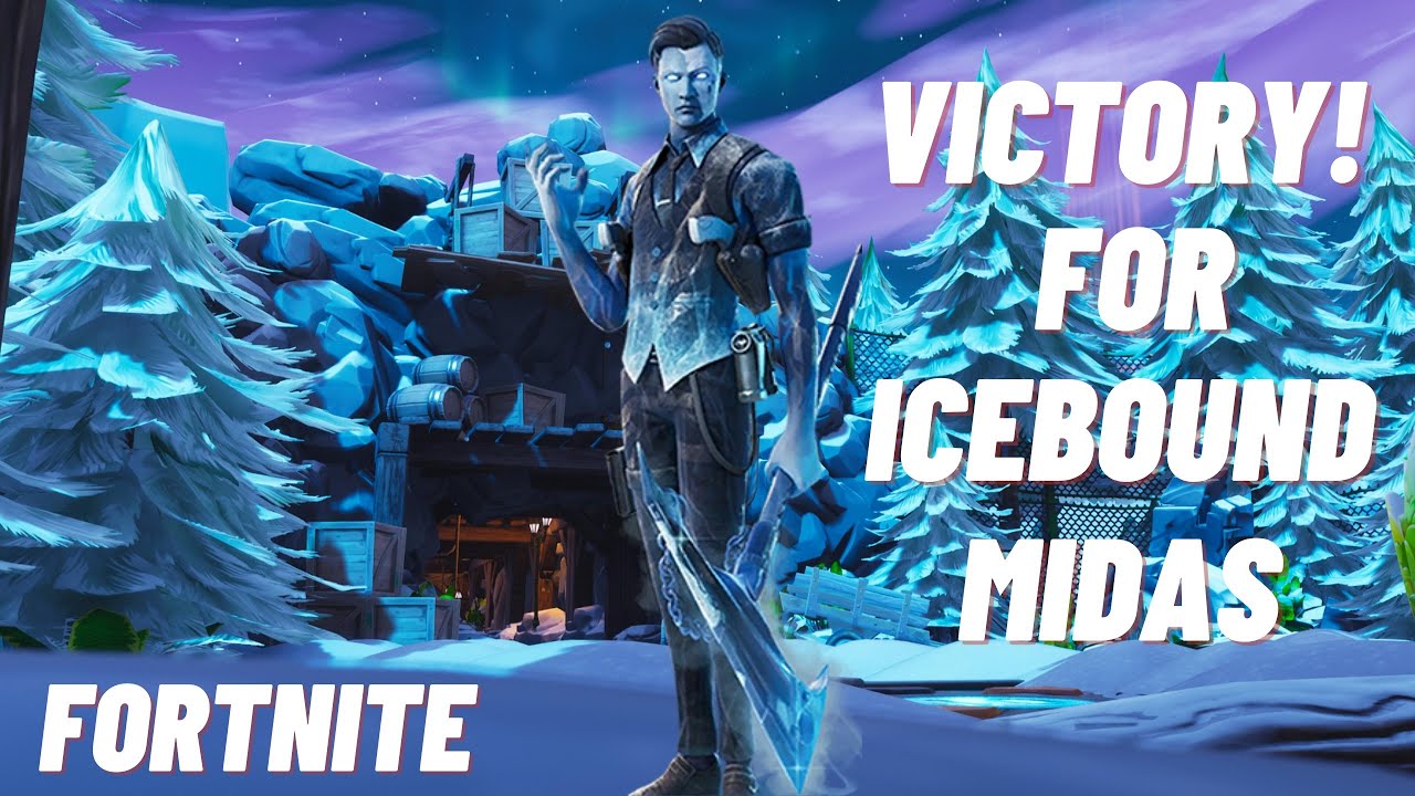 Victory! for ICEBOUND MIDAS in a FORTNITE Solo Match. - YouTube