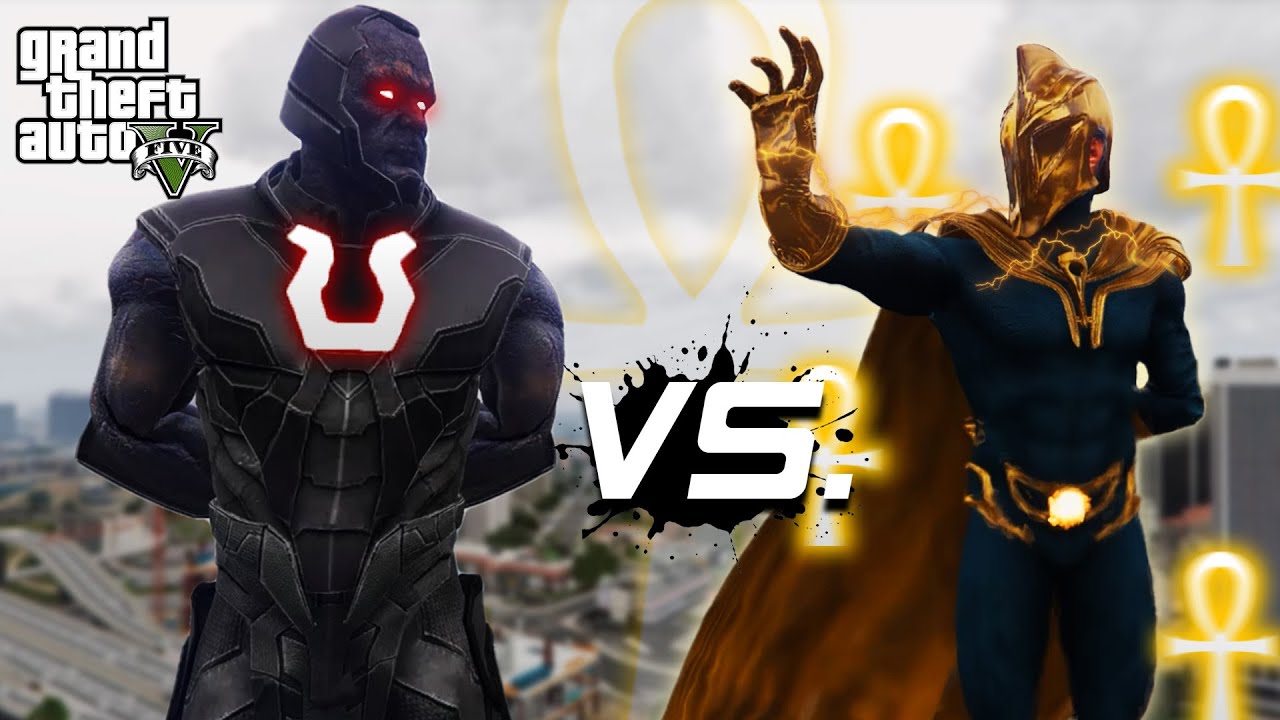 GTA 5 - Doctor Fate VS Darkseid | Epic Gods Battle !! - YouTube