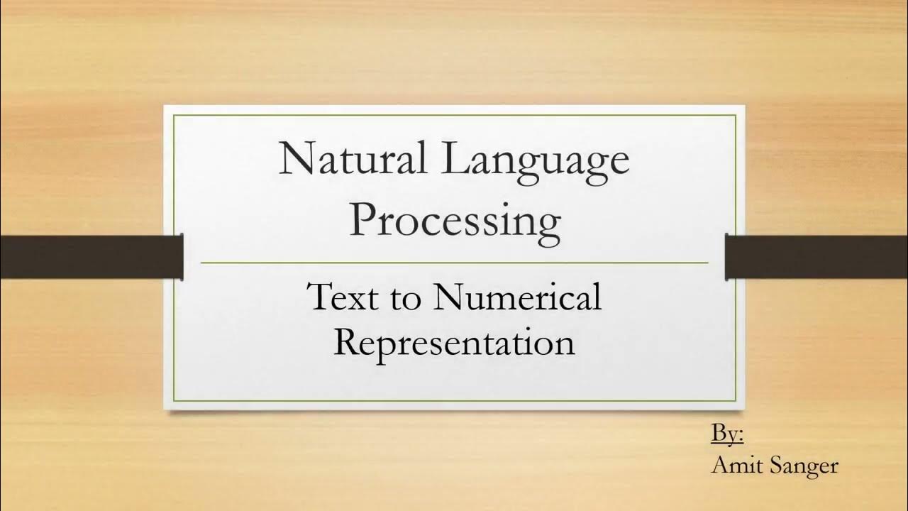 Natural Language Processing - Introduction (Session 2) - YouTube