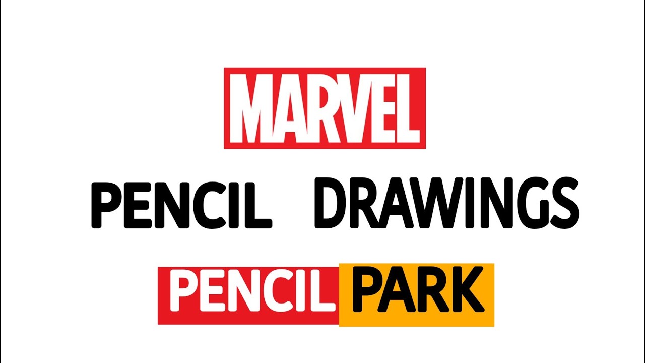 Marvel pencil drawings PENCIL PARK - YouTube