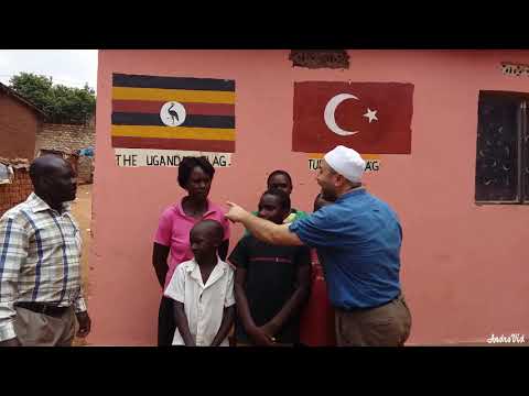 İBRETLİK Müslüman Olma Merasimi Uganda/Kampala, Merhamet Okulları Eğitim Videosu