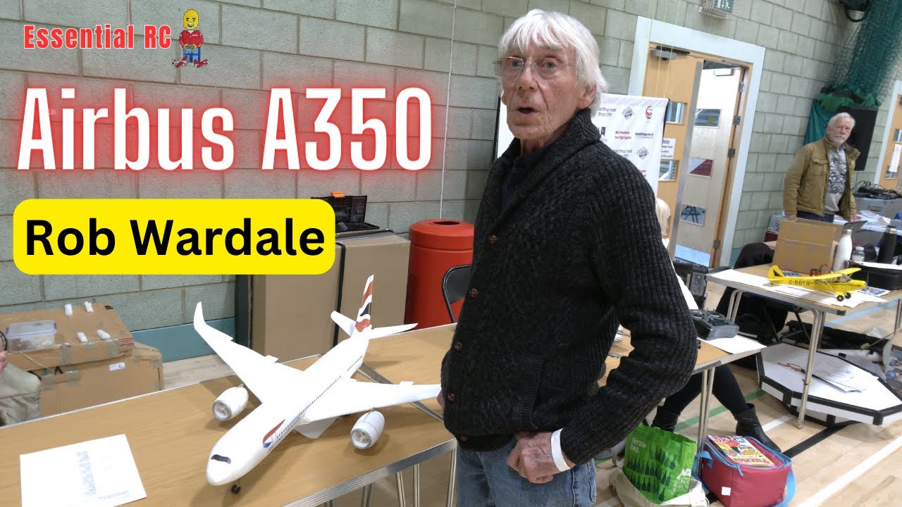 Airbus A350 RC Passenger Jet | Rob Wardale | BMFA Indoor Scale ...