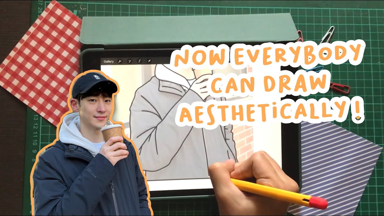 The simple and easiest digital drawing | Minimalist Drawing Ideas - YouTube