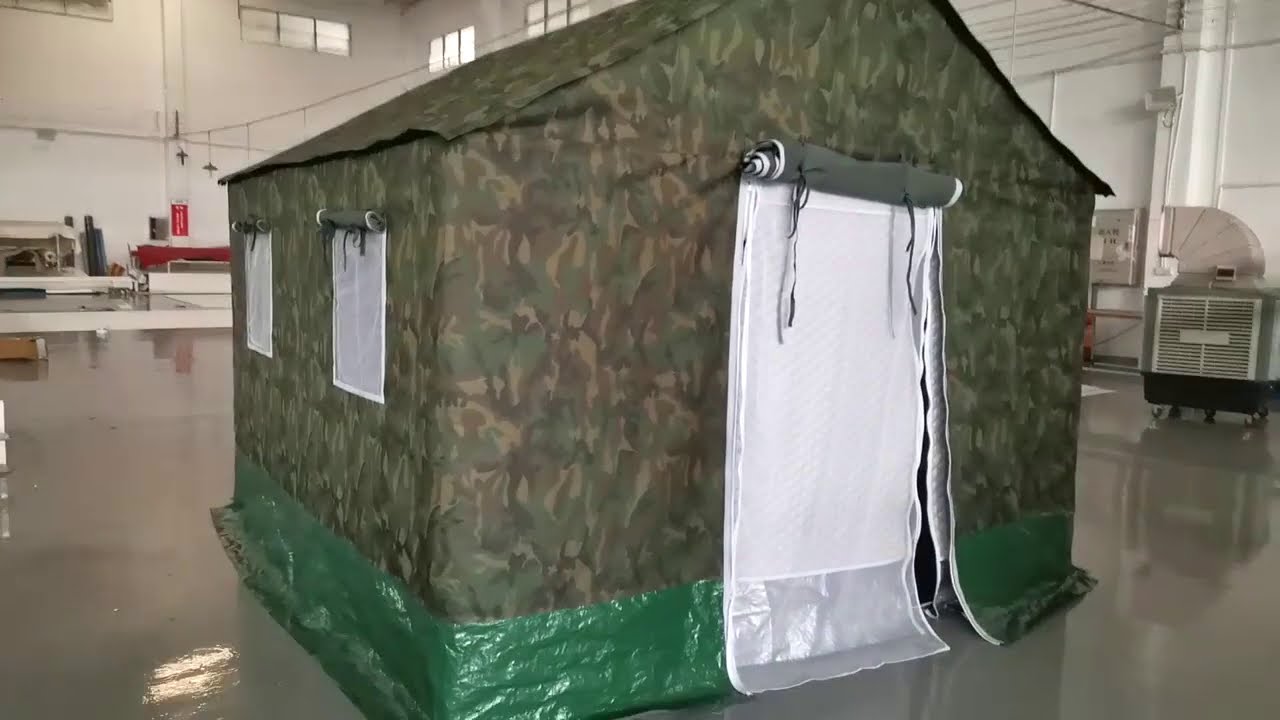 Relief Tent-SCD Tent - YouTube