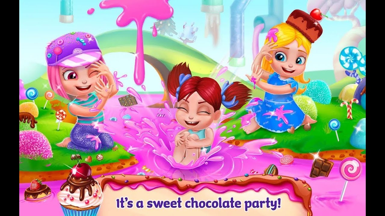 Chocolate Candy Party - Fun Baby Care Kids Game - Learn Play Fun Fudge ...