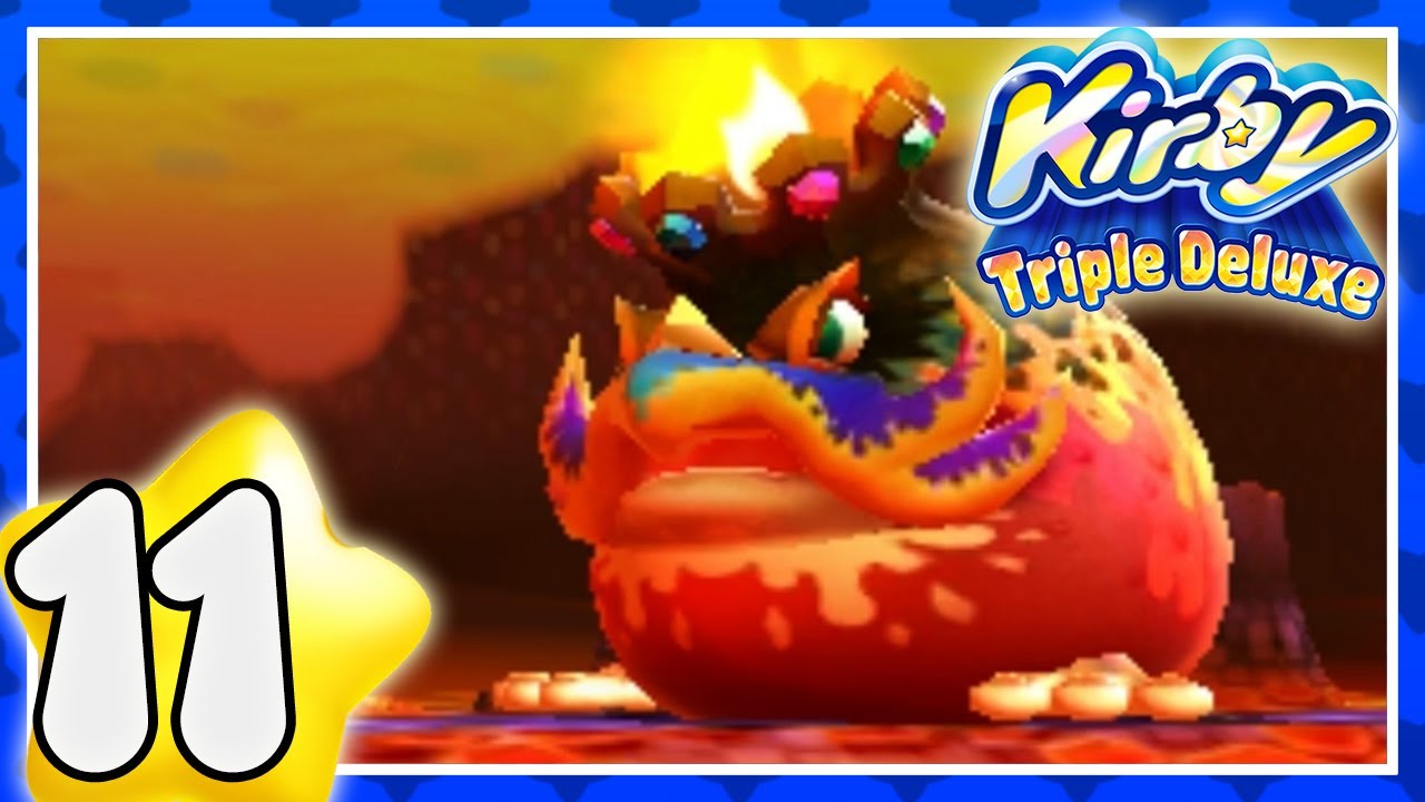 Kirby Triple Deluxe - Part 11 - Pyribbit - YouTube
