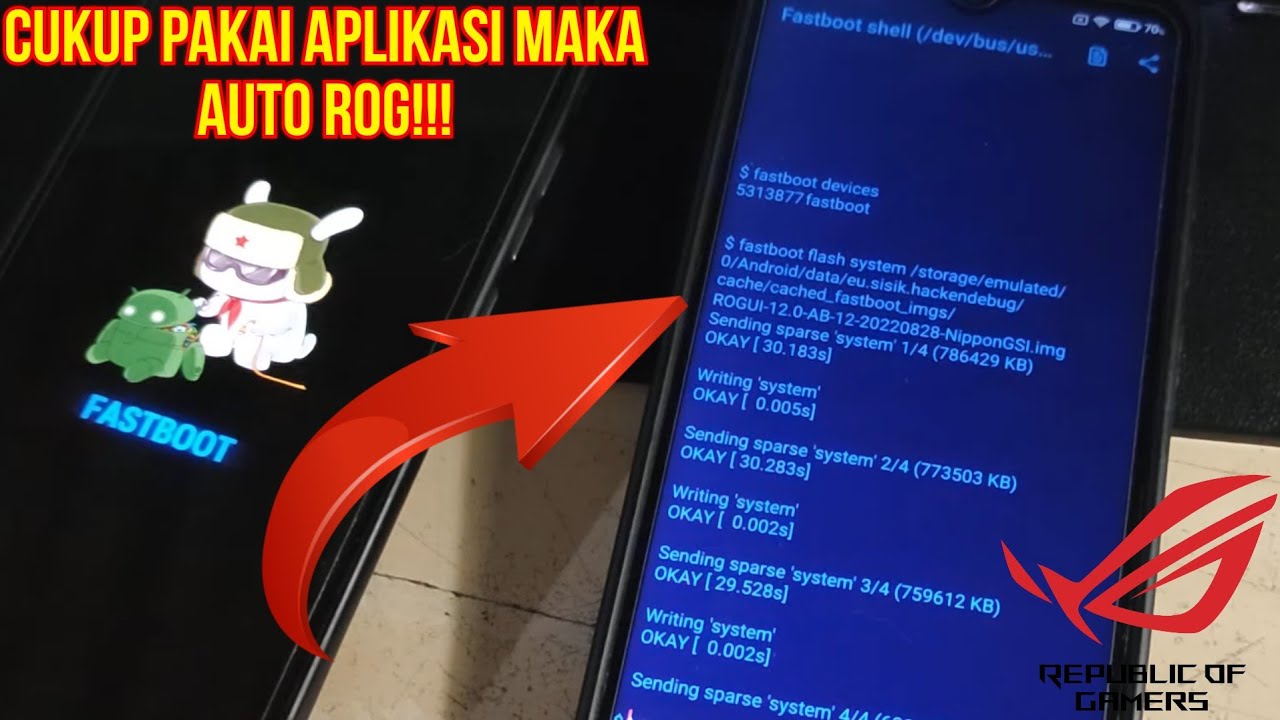 Real Install Rom Custom Rog Pakai Aplikasi! Tanpa Root, Pc & Twrp ...