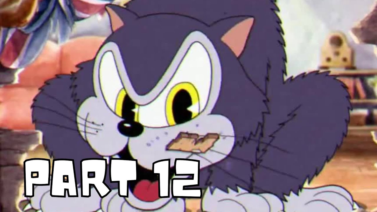 WHERE DID THE CAT COME FROM?!?!? | Cuphead Part 12 - Murine Corps (FULL ...