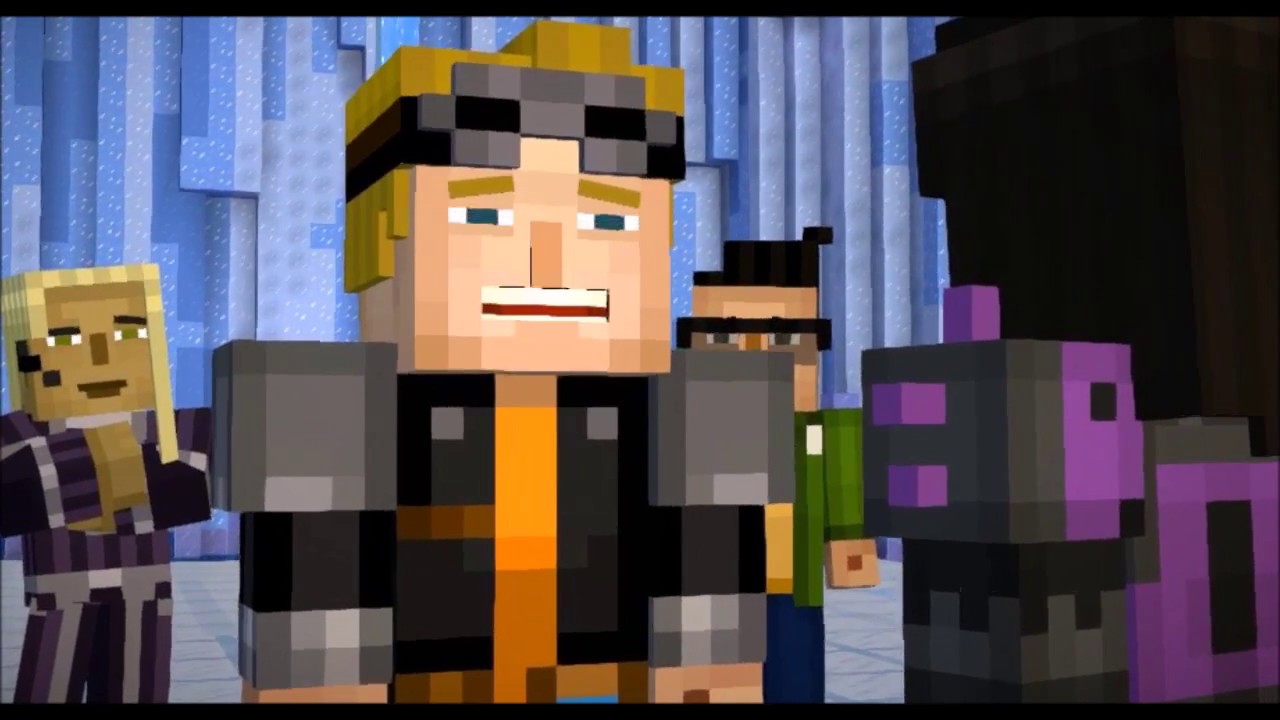 All Lukesse Moments In Minecraft Story Mode Season 2 Episode 2 - YouTube