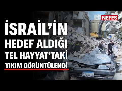 İsrail’in Beyrut’ta hedef aldığı \