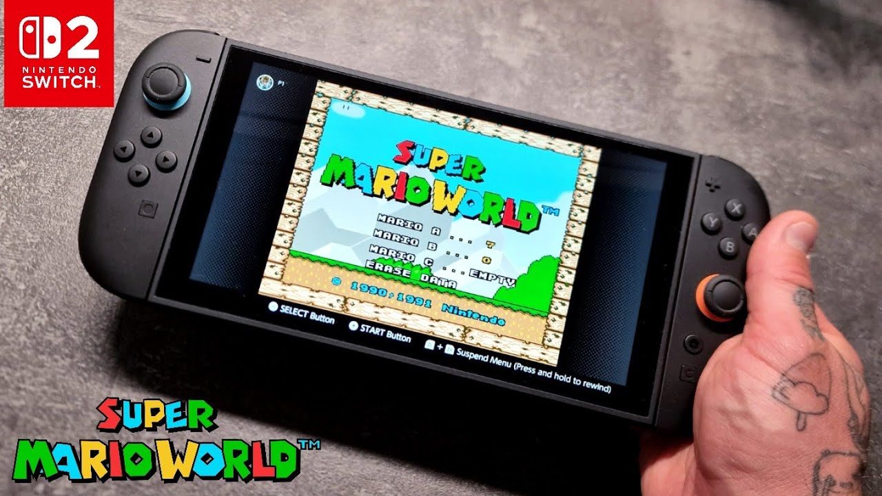 Super Mario World Nintendo Switch 2 Gameplay - YouTube