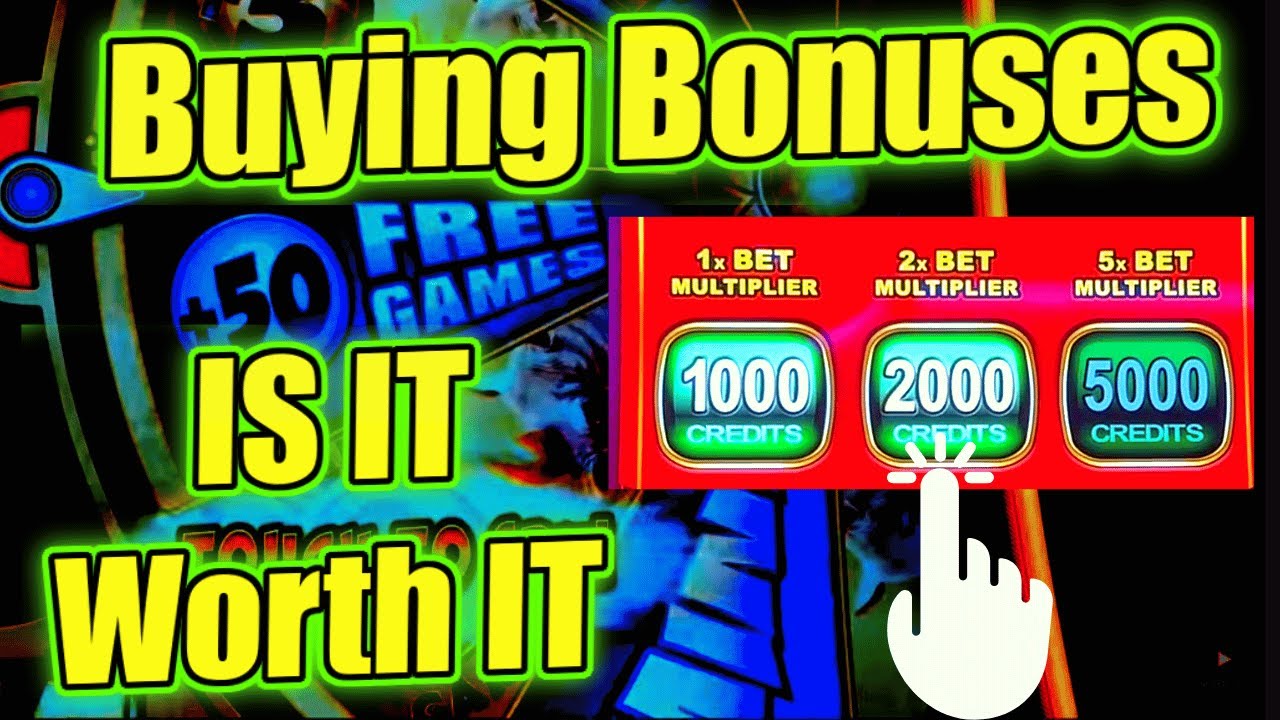 SHOULD YOU BUY A SLOT MACHINE BONUS? IS IT REALLY WORTH IT - YouTube