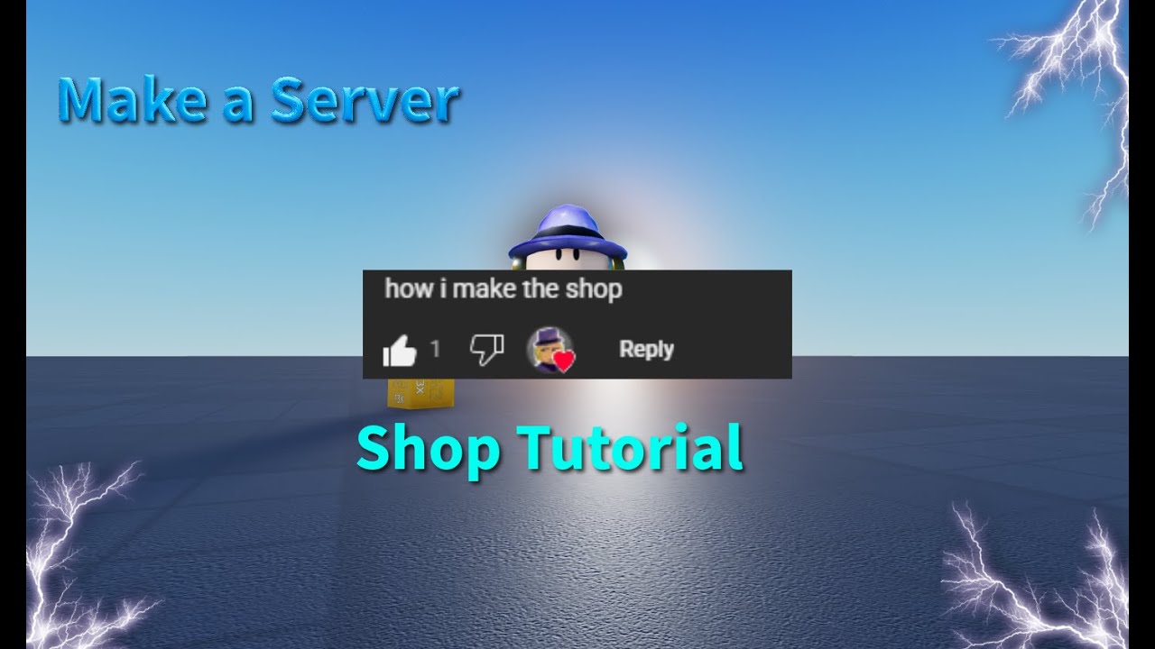Make a Server Shop Tutorial - YouTube