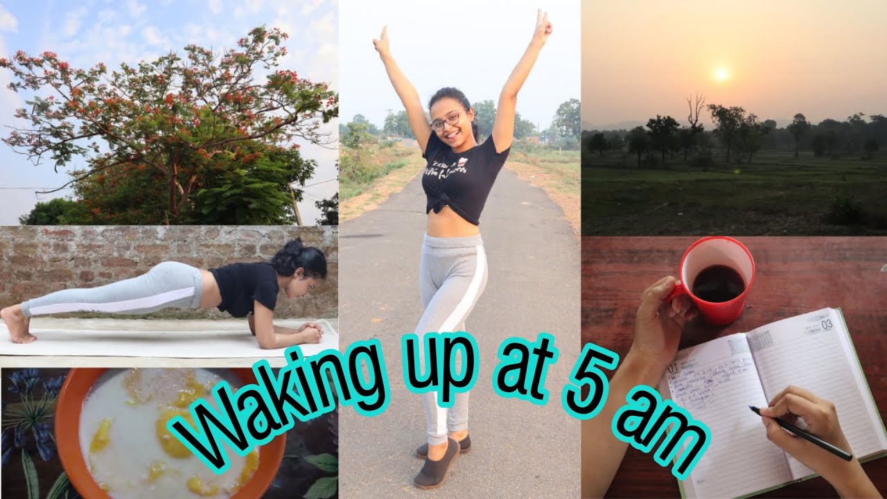 WAKING UP AT 5 A.M - MY PRODUCTIVE AND MINDFUL MORNING ROUTINE ...