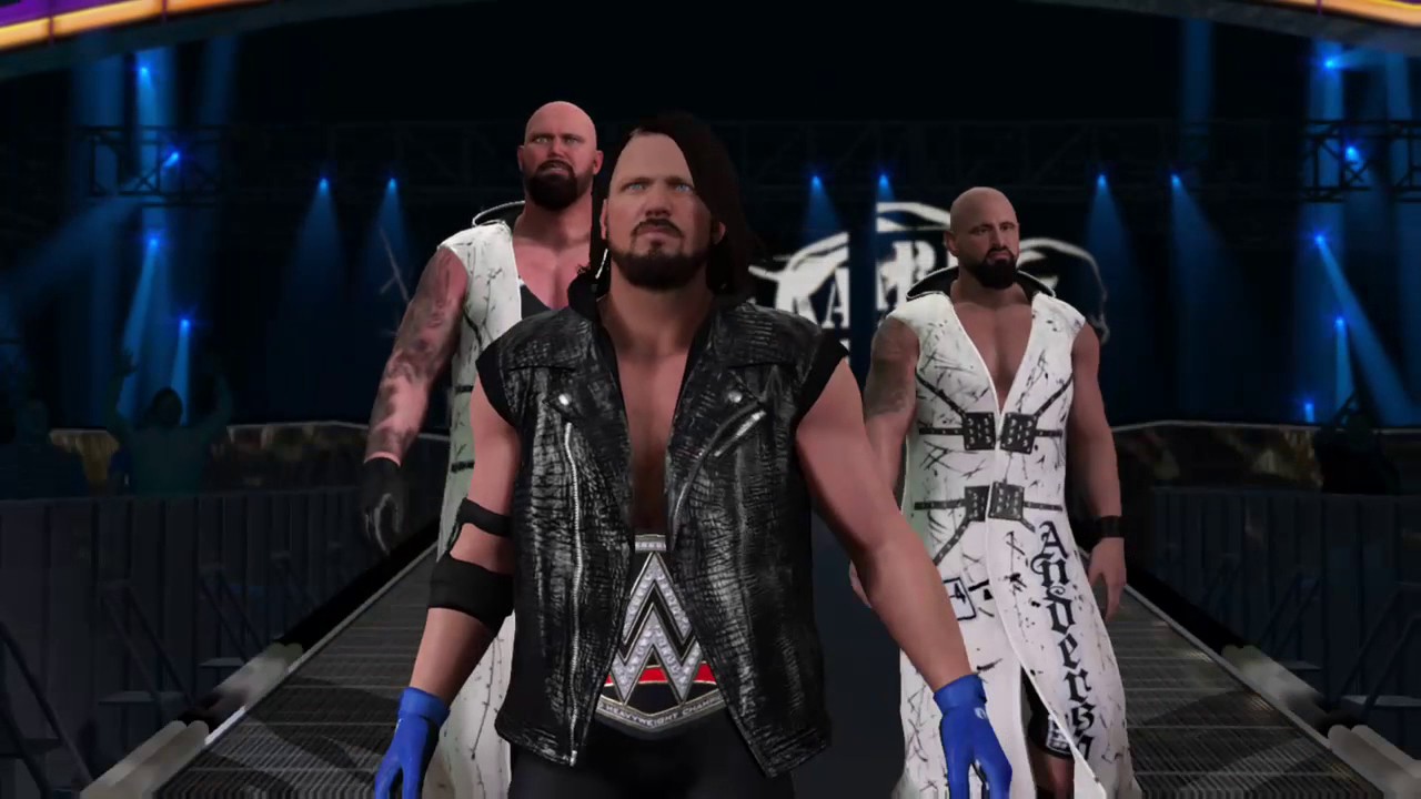 WWE 2K17: The Club DLC Entrance - YouTube