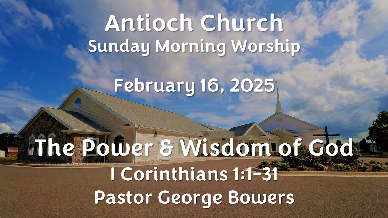 02/16/2025 Sunday Morning Worship with Pastor George Bowers - YouTube