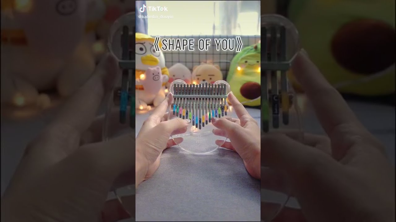 "Shape of you" Kalimba cover Nguồn : tiktok - YouTube