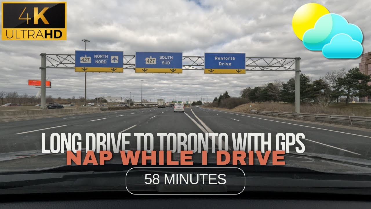 Long drive to Toronto with Navigation - Southern Ontario, Canada - 58 ...