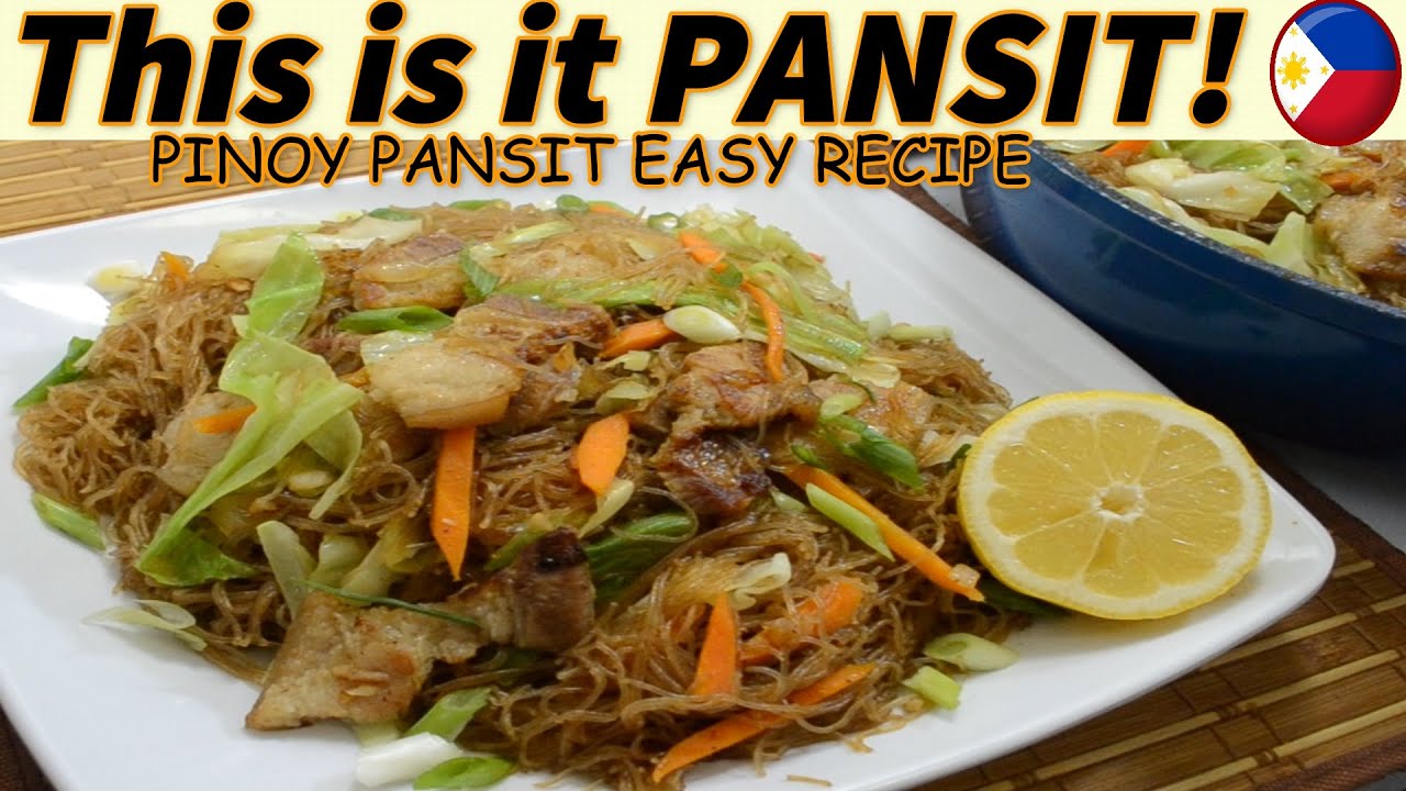 HOW TO COOK PANSIT BIHON RECIPE - YouTube