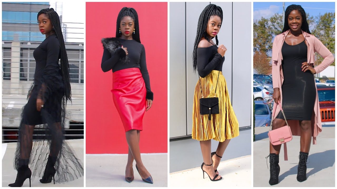 Fall Lookbook | Skirts & Dresses - YouTube