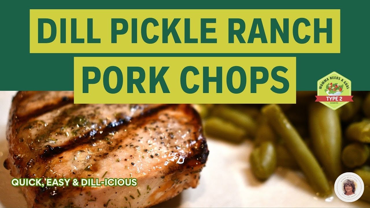 Quick, Easy & DILL-icious: Dill Pickle Ranch Pork Chops #food - YouTube