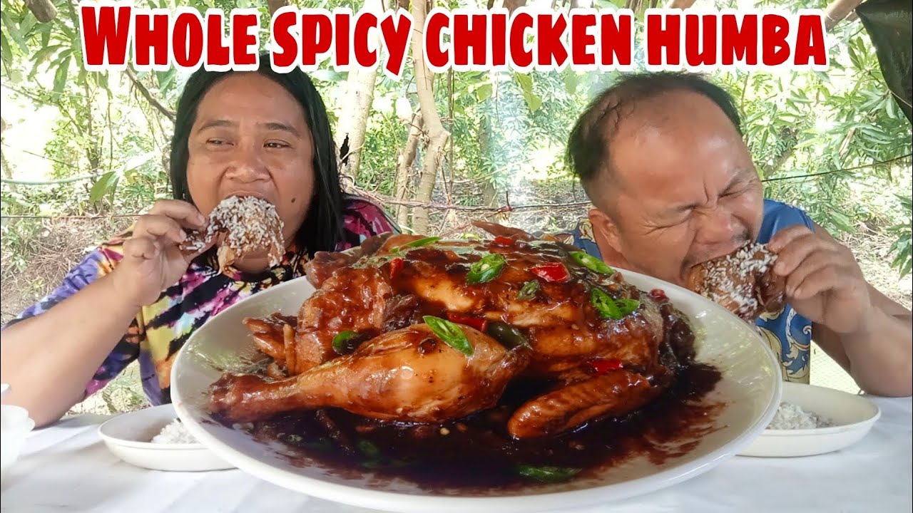 WHOLE SPICY CHICKEN HUMBA #lutongbahayrecipe - YouTube
