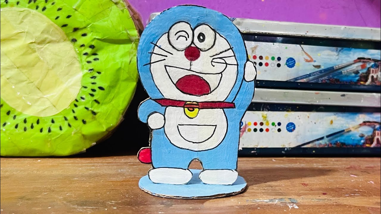 Diy Doraemon stand 🩵 | Ava’s official | - YouTube