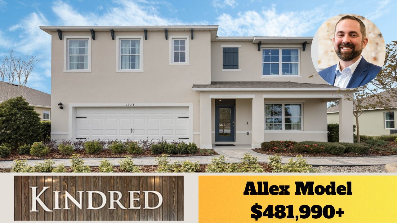 DR Horton, Kindred, Hayden Model, Kissimmee, Florida - YouTube