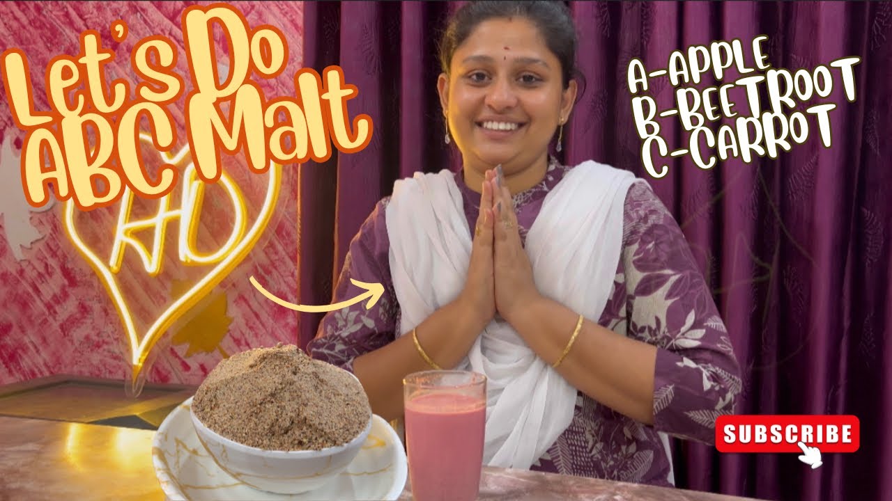 ABC Malt Recipe In Tamil | Easy | Healthy | #abcmalt #healthyfood # ...