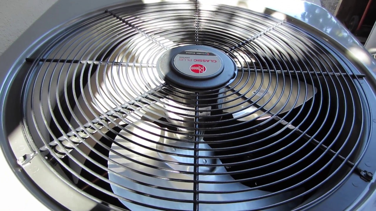 RHEEM TWO STAGE 3 TON RA 17 SEER - YouTube