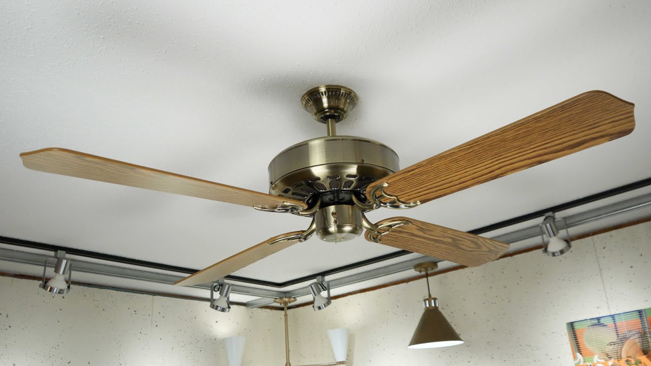Caribbean Electric Ceiling Fan - YouTube