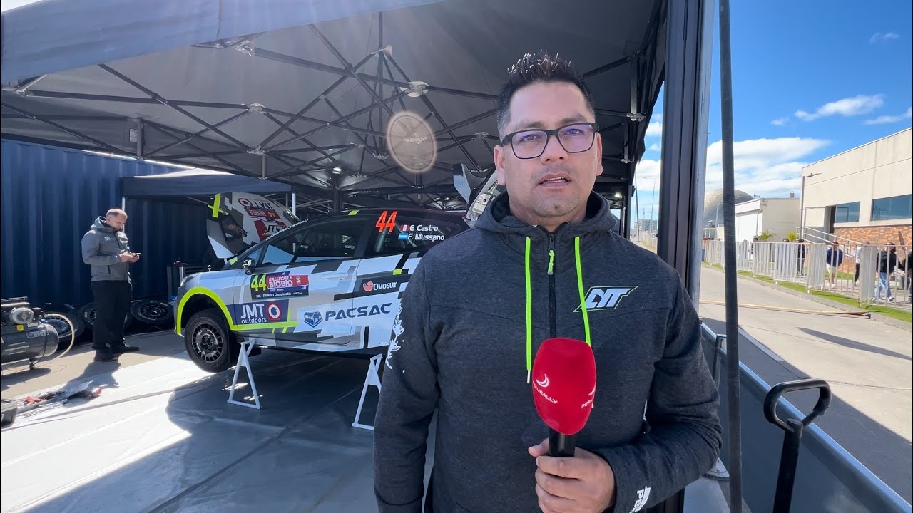 Eduardo Castro Yangali en el WRC Rally Chile Biobío 2023 - YouTube