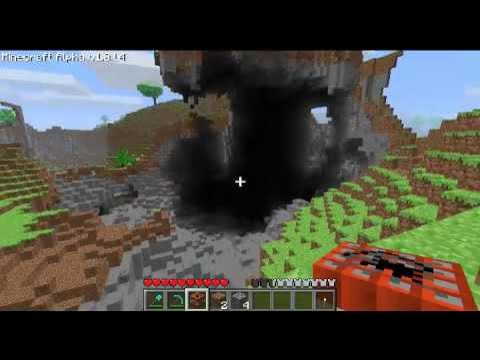 [Minecraft] Bwana Tries To Blow Up a Mountain - YouTube
