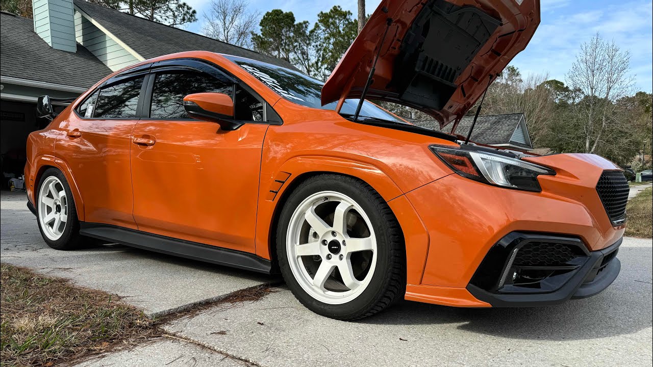 22 WRX Fender Flares by AeroFlow Dynamics - YouTube