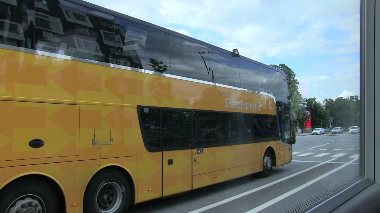 Buss 130 mellan Malmö - Lund ¤ Bus Malmo to Lund - YouTube