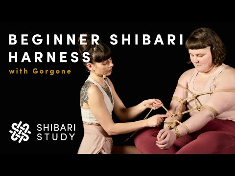 Beginner Shibari Harness For Practicing Frictions