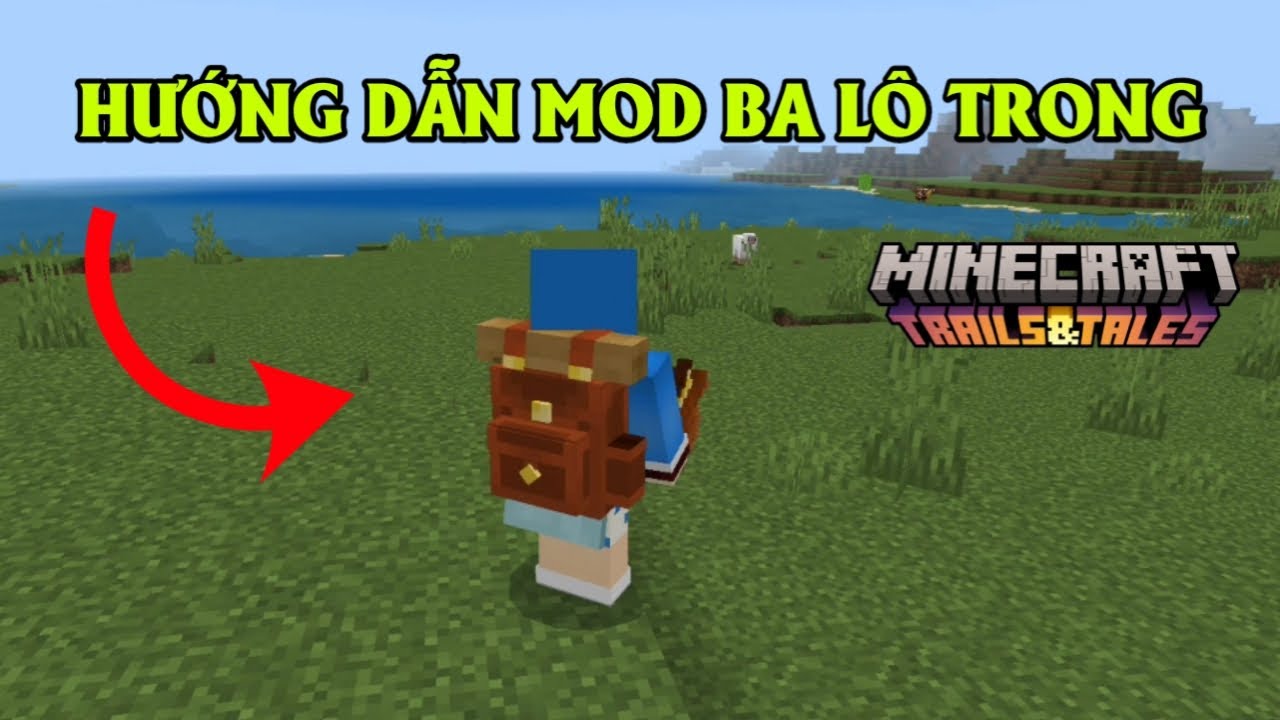 HƯỚNG DẪN MOD BA LÔ/BACKPACK TRONG MINECRAFT PE 1.20 - YouTube