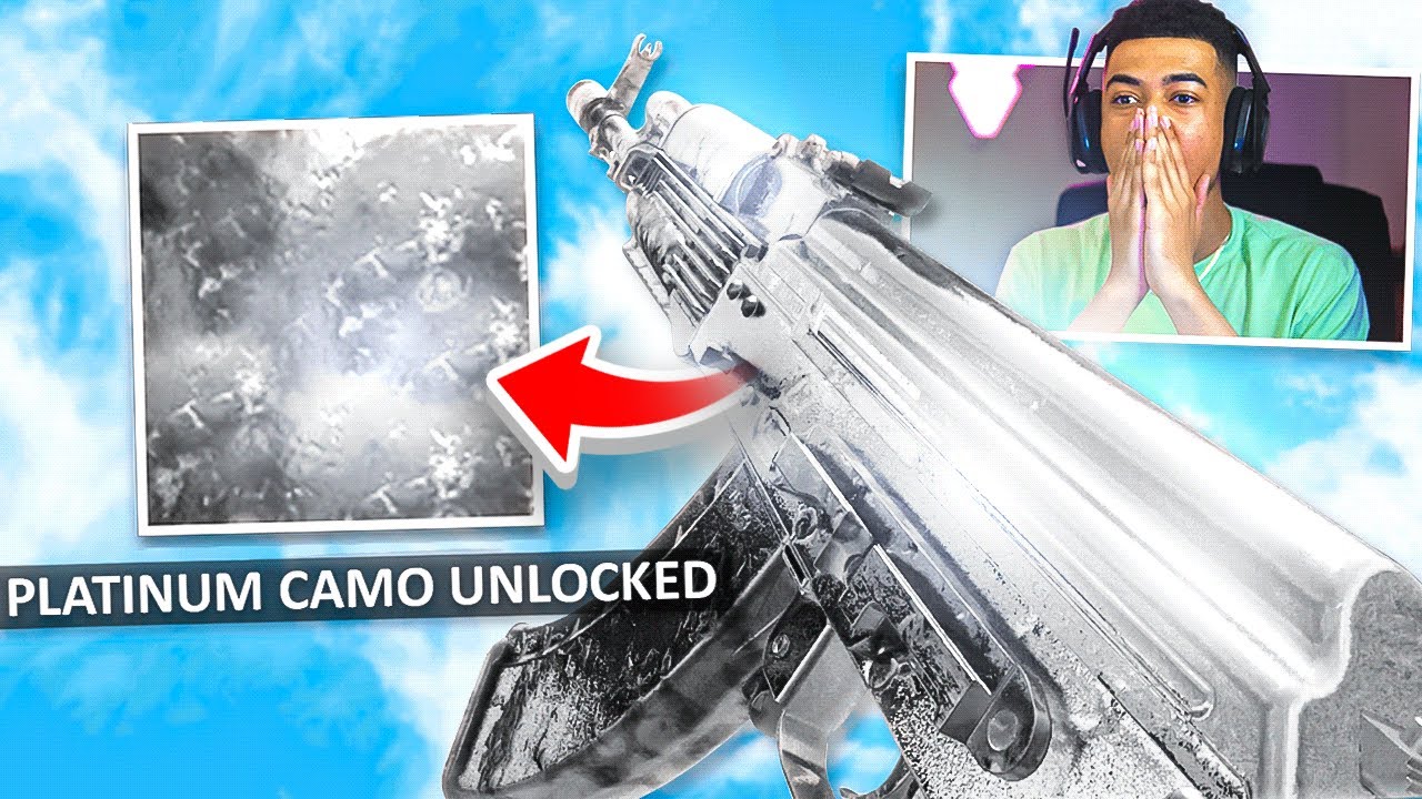 I UNLOCKED the NEW PLATINUM CAMO in MODERN WARFARE 2! (How To Get ...
