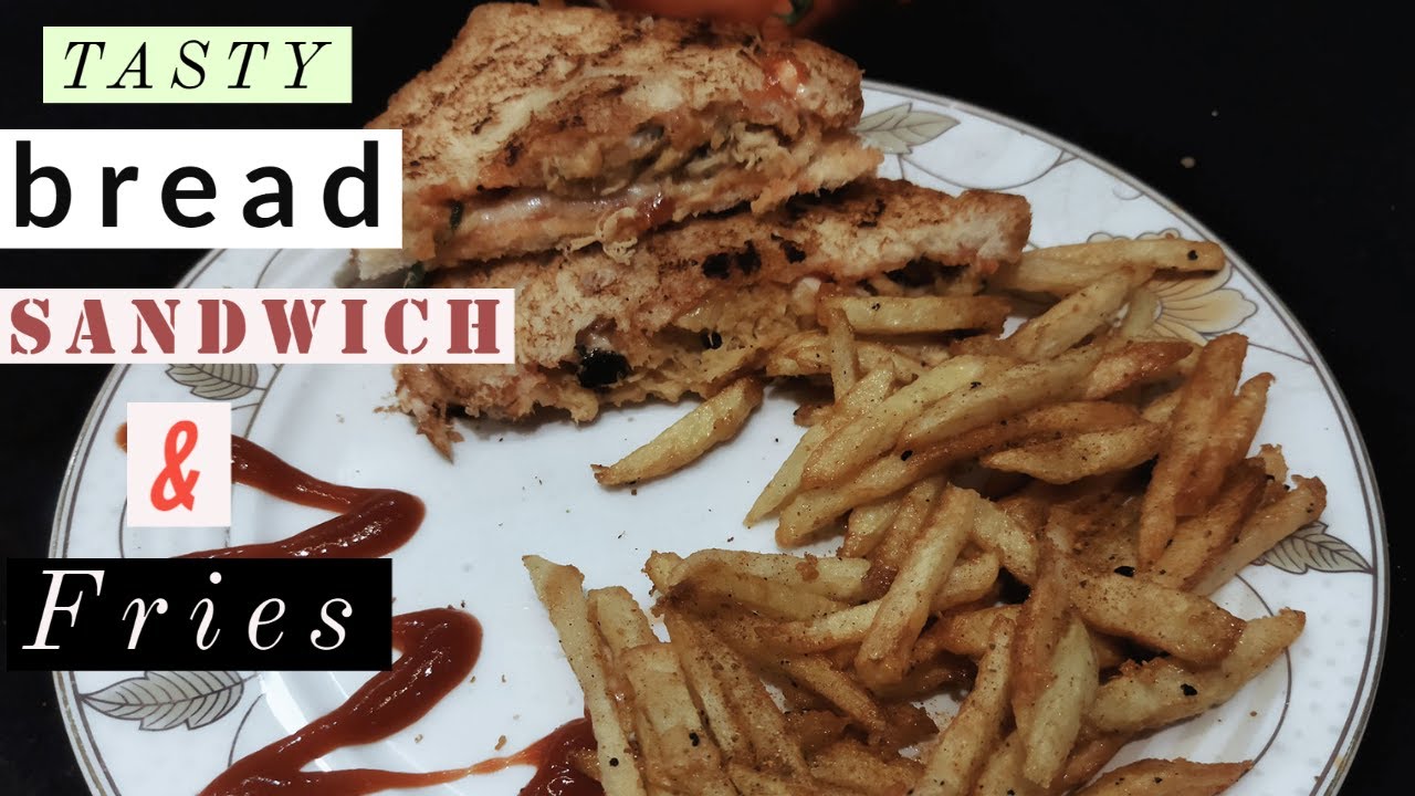 SANDWICH AND FRIES ASMR | SANDWICH AND FRENCH FRIES | SANDWICH AND ...