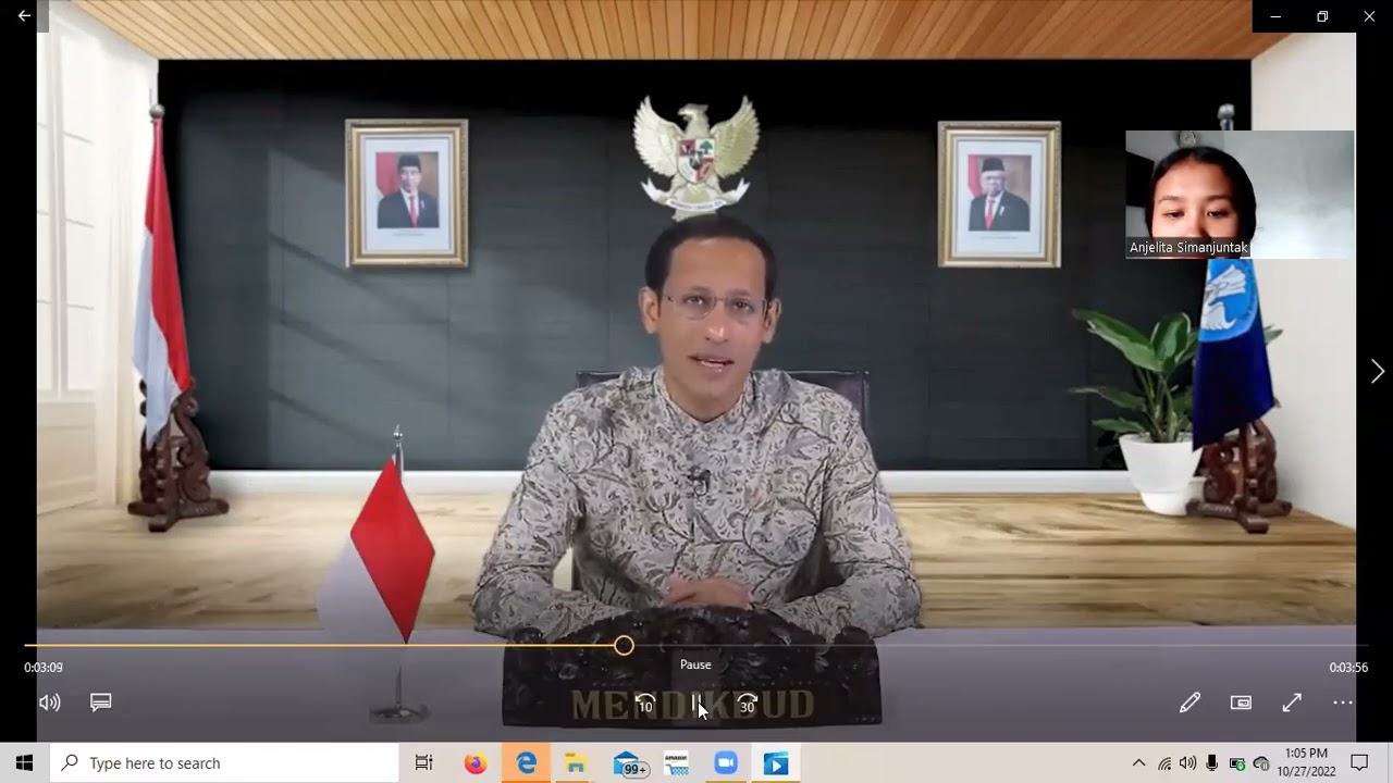 Consecutive Interpretation_Ministry of Education and Culture's speech on National Teacher's Day ...